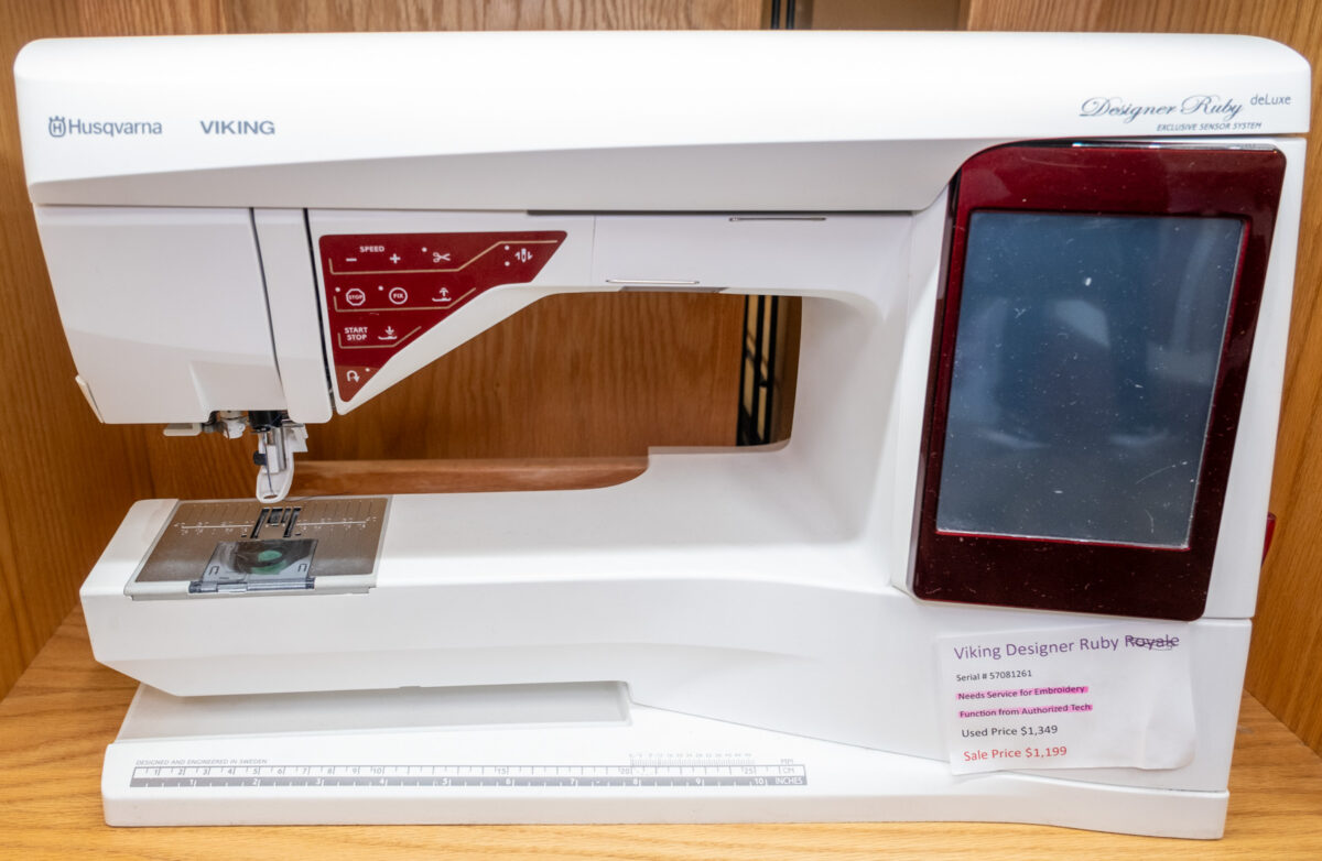 Previously Loved Machines - The Quilting Bee